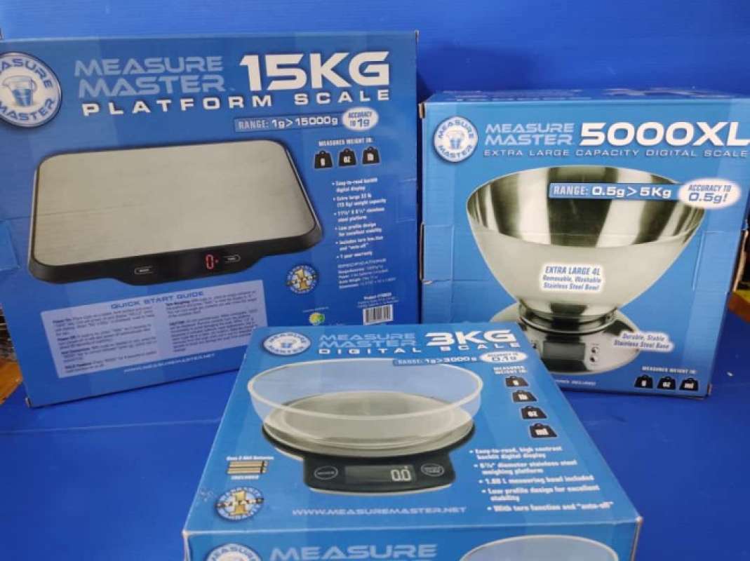 Promo Timbangan Digital ... Measure Master Scale 15 Kg X Akurasi 1 G Terbaik - 3kg Diskon 12% Di ...
