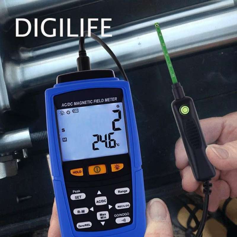 Jual Magnetic Field Meter Tenmars Tm-197 Ac Dc Magnet Tesla Gauss Tm197 ...