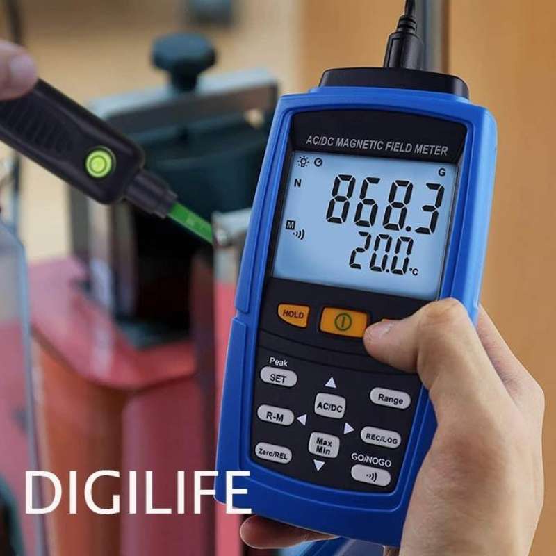 Jual Magnetic Field Meter Tenmars Tm-197 Ac Dc Magnet Tesla Gauss Tm197 ...