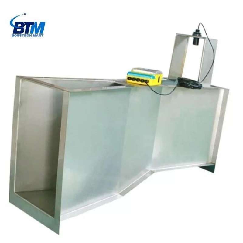 Jual Open Channel Ultrasonic Flow Meter River Irrigation V Notch ...