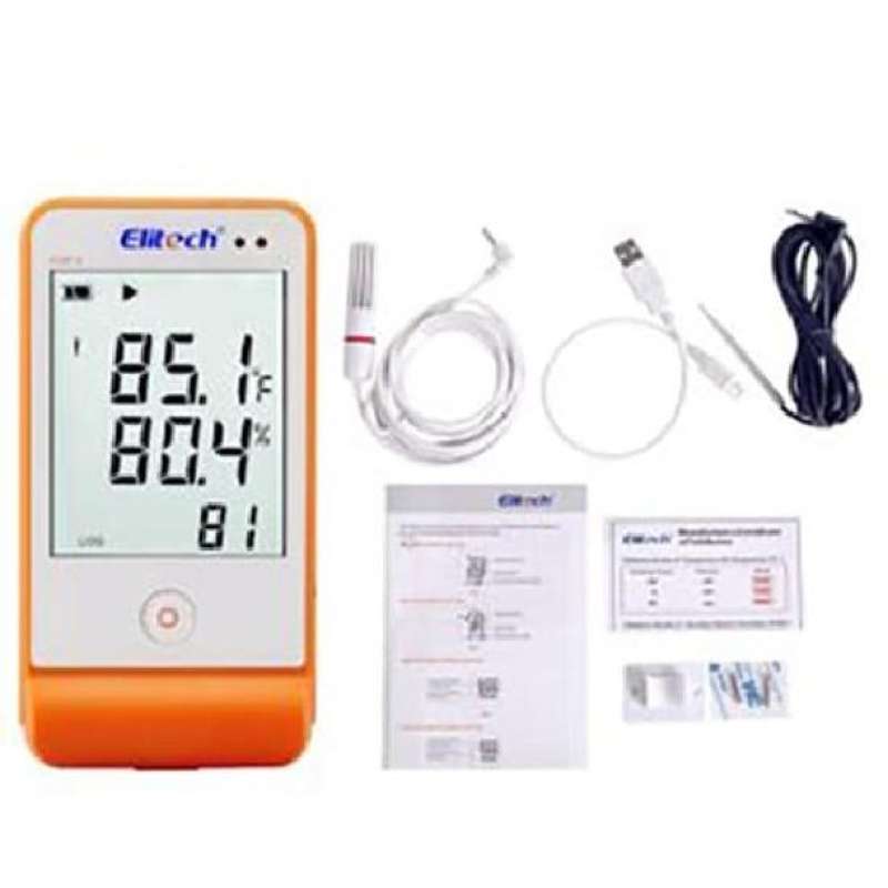 Jual Elitech Gsp-6 Humidity Temperature Data Logger Gsp6 Thermometer ...