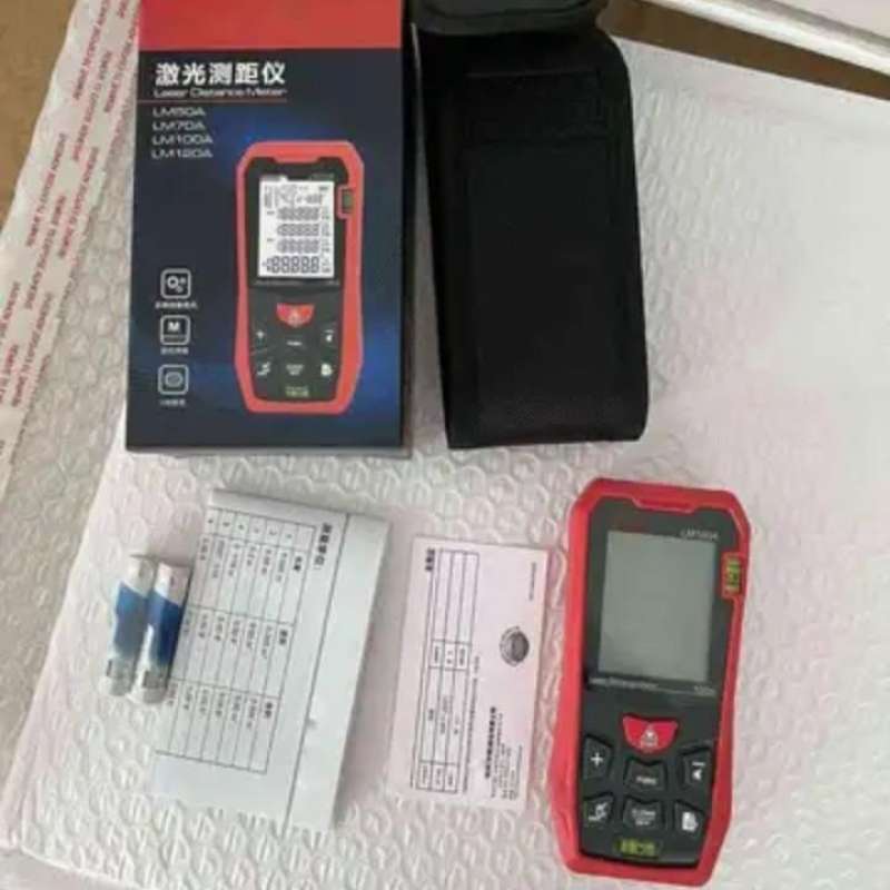 Jual Laser Distance Meter Uni-t Lm100a Rangefinder Measurer Unit Uni T ...