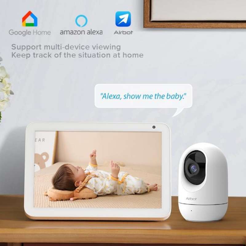 Promo Airbot Smart Indoor Kamera Ip Ptz Cctv G2/g7 Wifi Iot Home ...