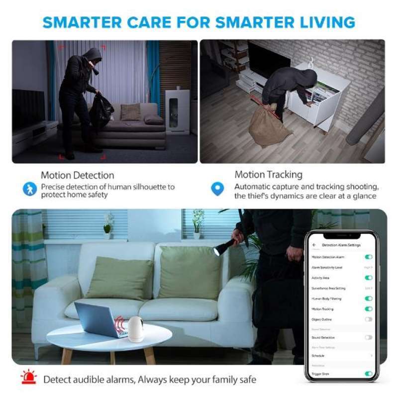 Promo Airbot Smart Indoor Kamera Ip Ptz Cctv G2/g7 Wifi Iot Home ...