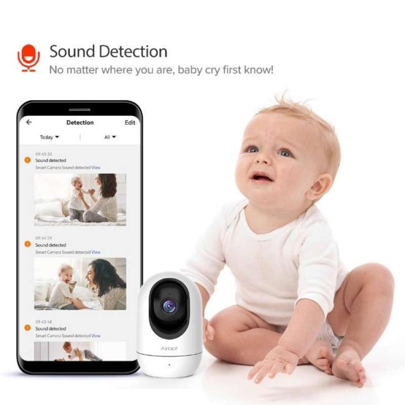 Promo Airbot Smart Indoor Kamera Ip Ptz Cctv G2/g7 Wifi Iot Home ...