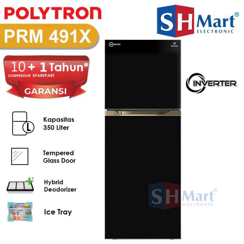 Jual Kulkas Polytron 2 Pintu Jumbo Inverter Prm-431x / 491 / 495 ...
