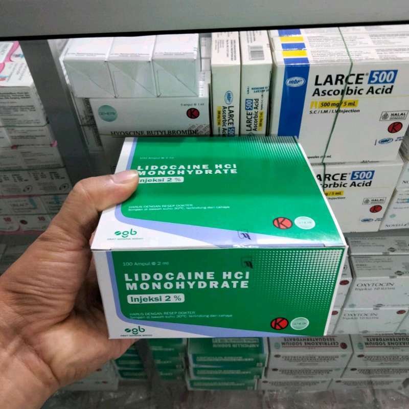 Jual Lidocaine Lidocain Injeksi Isi 100 Ampul Berno Terbaru Di Seller