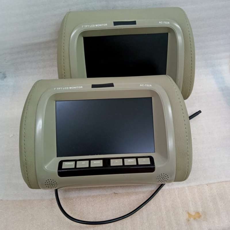 Promo Monitor Headrest 7 Inch - Monitor Mobil Diskon 50% Di Seller ...