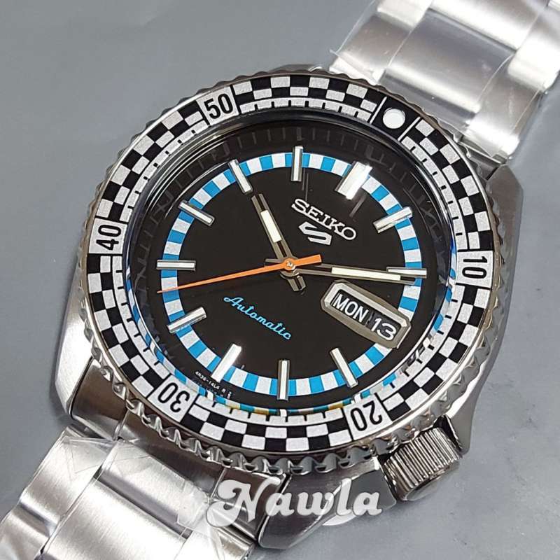 Jual Seiko 5 Sports Srpk67k1 Black Checker Flag - Jam Tangan Pria ...