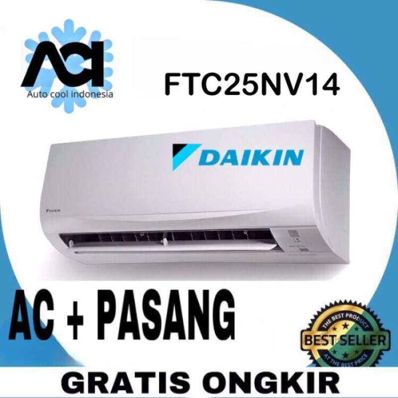 Promo Ac Daikin Ftc 25 Nv 1 Pk Standard Thailand Diskon 33% Di Seller ...