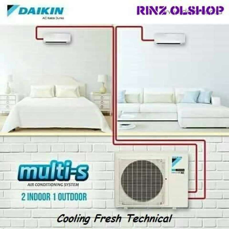 Jual Ac Daikin Multi S / 2 Mkc 30 Qvm4 1/2pk+ 1/2pk Inverter 2indoor Di Seller Sn Market - Kebon ...