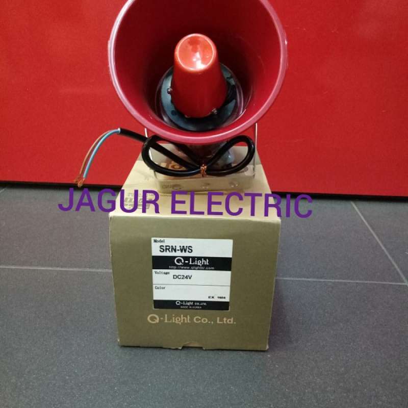 Promo Srn-ws 24 Vdc Sirine Toa Qlight Merah Terbaik Diskon 8% Di Seller ...