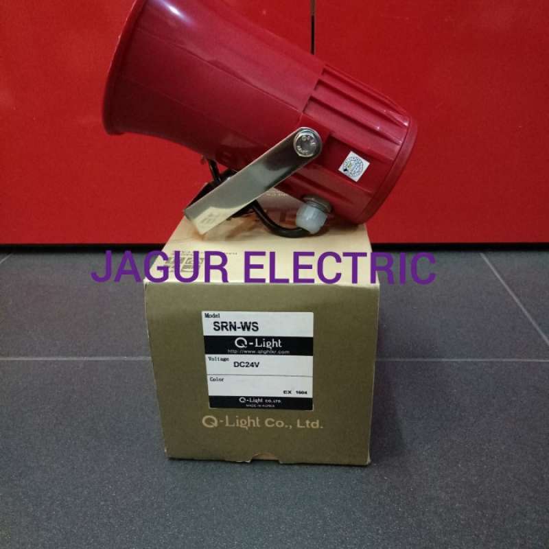 Promo Srn-ws 24 Vdc Sirine Toa Qlight Merah Terbaik Diskon 8% Di Seller ...