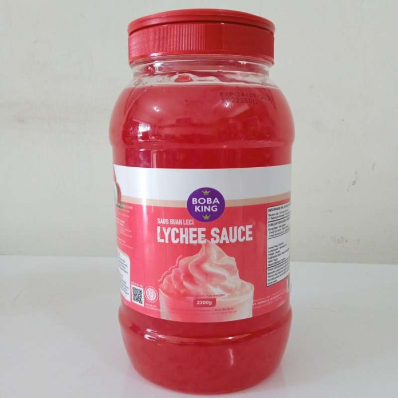 Jual Boba King Sauce Puree Jam-lychee Sauce / Jam Di Seller Cafe Supply ...