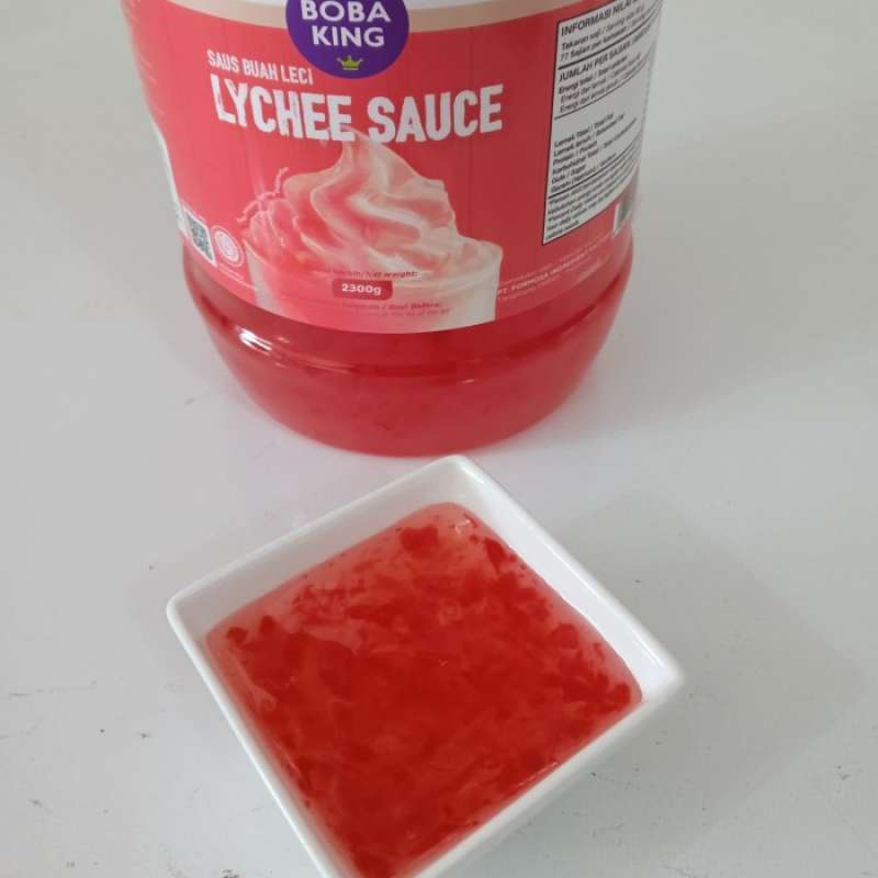 Jual Boba King Sauce Puree Jam-lychee Sauce / Jam Di Seller Cafe Supply ...