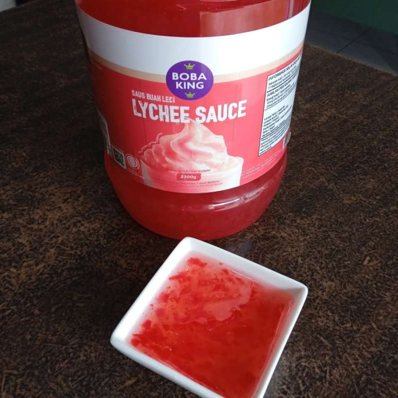 Jual Boba King Sauce Puree Jam-lychee Sauce / Jam Di Seller Cafe Supply ...