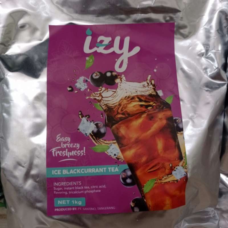 Jual Izy Tea Powder- Ice Blackcurrant / Bubuk Teh Rasa Anggur Di Seller ...