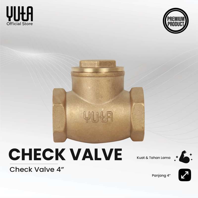 Jual Check Valve 4 Inch Original Murah - Harga Diskon Juli 2024 ...