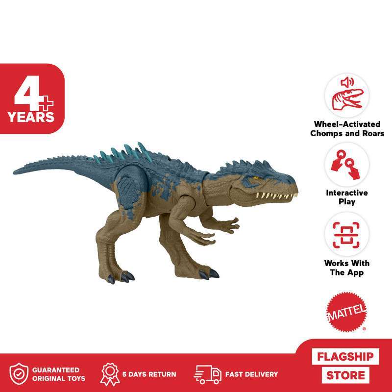 Jual Jurassic World Epic Attack Allosaurus Dinosaur Toy Figure - Mainan ...