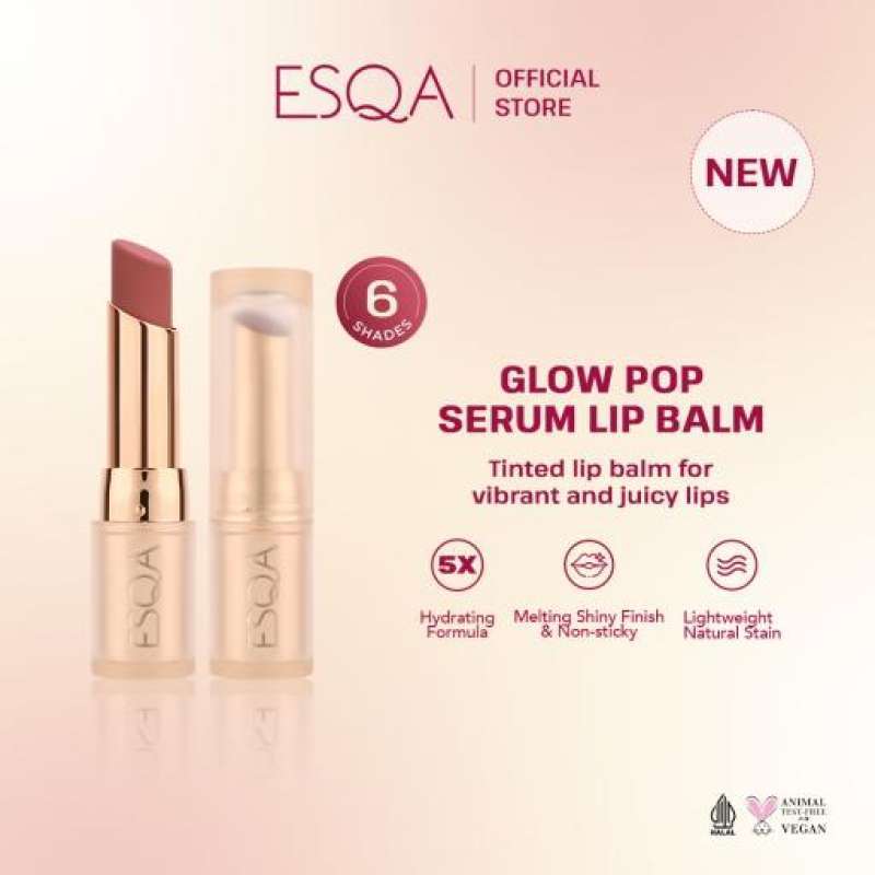 Jual Esqa Glow Pop Serum Lip Balm Di Seller Esqa Cosmetics Official ...