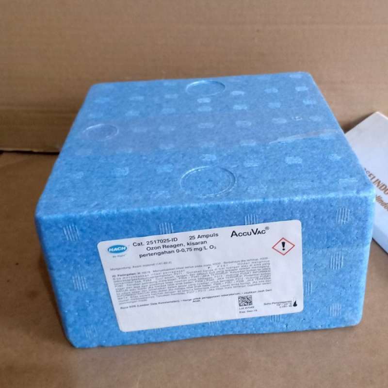 Promo Hach 25170-25 Ozone Reagent Accuvac Mr 25/pk Ozon Reagent Diskon ...