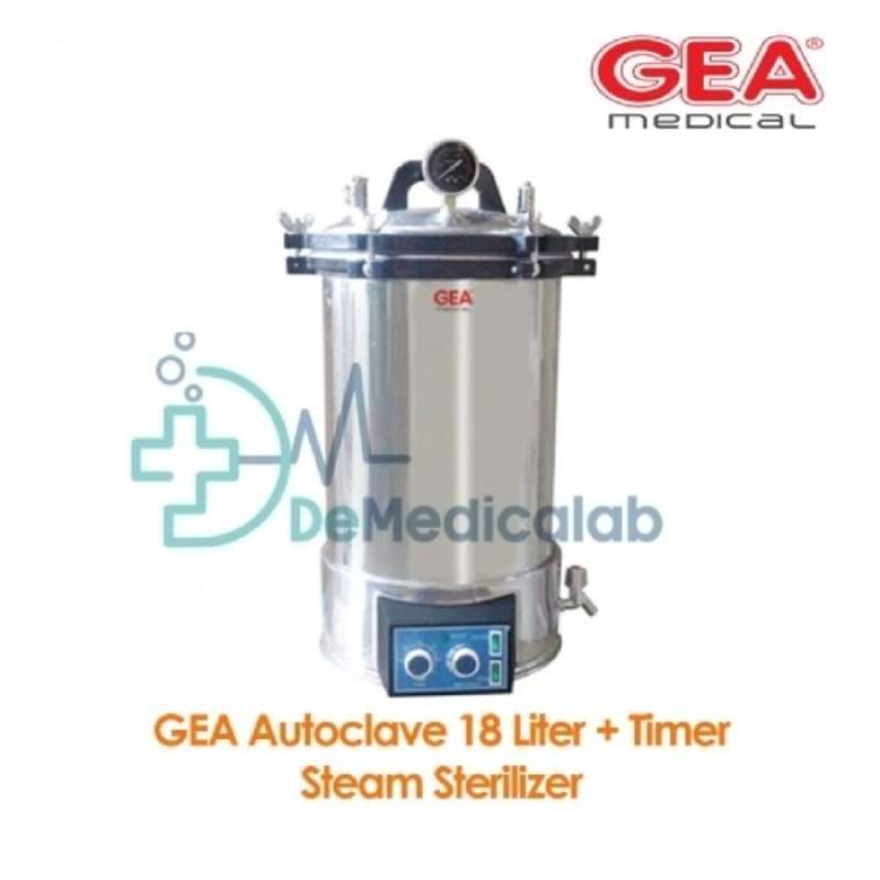 Promo Autoclave/steam Sterilizer Gea Yx18ldj / Yx 18 Ldj 18 Liter With ...