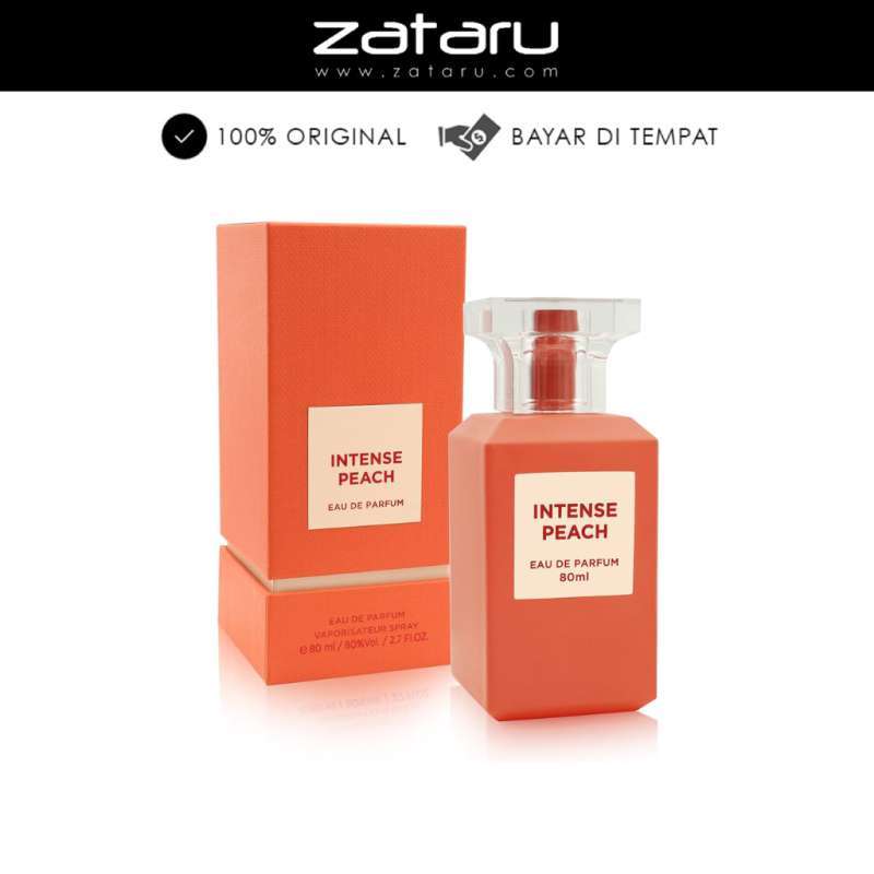 Promo Fragrance World Intense Peach Unisex Edp - 80 Ml Diskon 45% Di ...