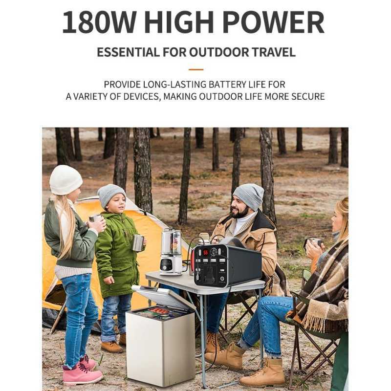 Jual Meiyulin Portable Power Supply Station Outdoor Generator 180w ...