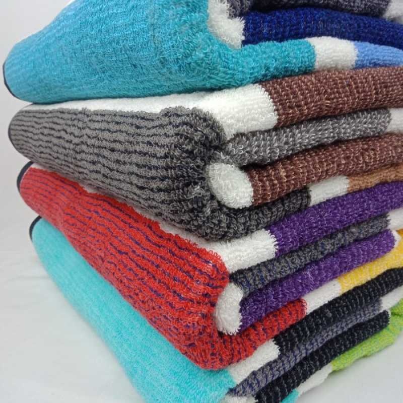 Promo Handuk Jumbo Pantai Dewasa Tebal Terry Palmer 85x160 Cm - Varian ...