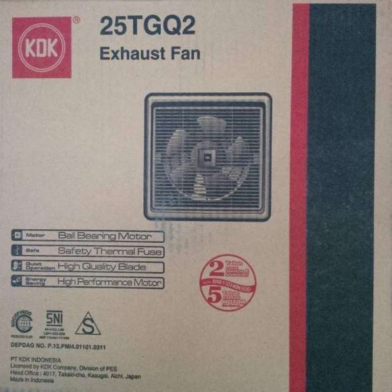 Promo Kdk Hexos Plafon Ceiling Exhaust Fan 10 Inch 25tgq 25cm Diskon 19 ...