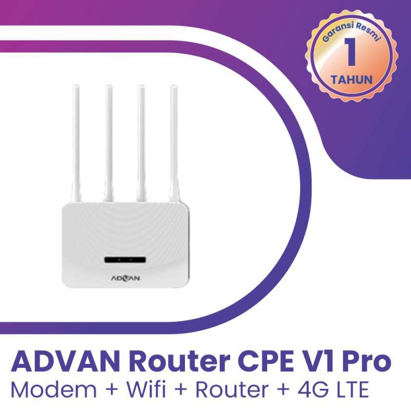 Jual Advan Cpe V1 Pro Router 4g Lte Unlock Operator Di Seller Bandar ...