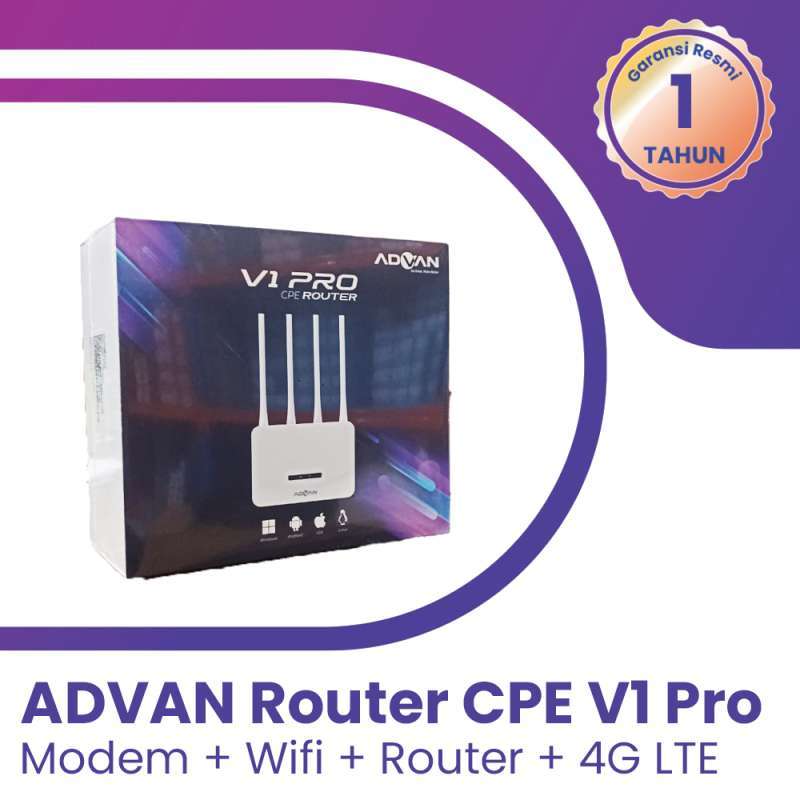 Jual Advan Cpe V1 Pro Router 4g Lte Unlock Operator Di Seller Bandar ...