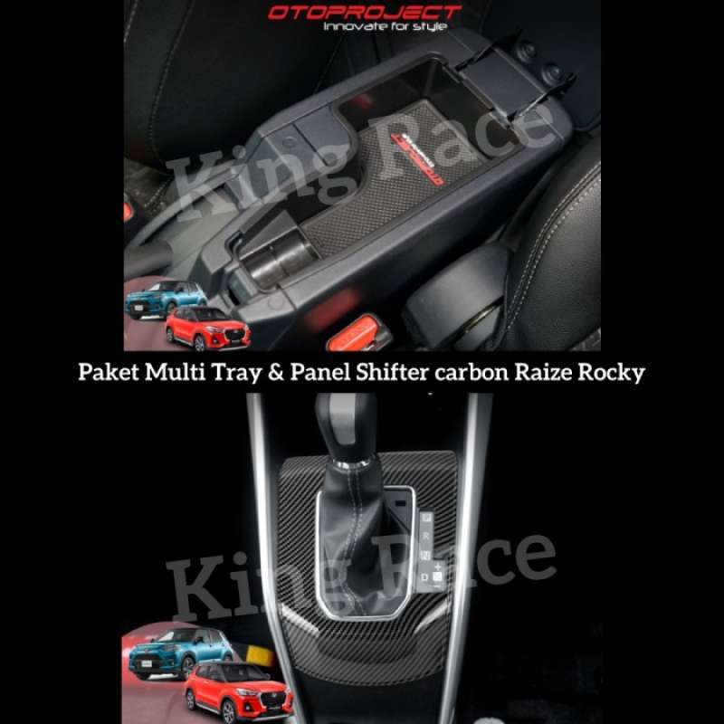 Promo Paket Consule Box Multi Tray Dan Panel Shifter Carbon Raize Rocky ...