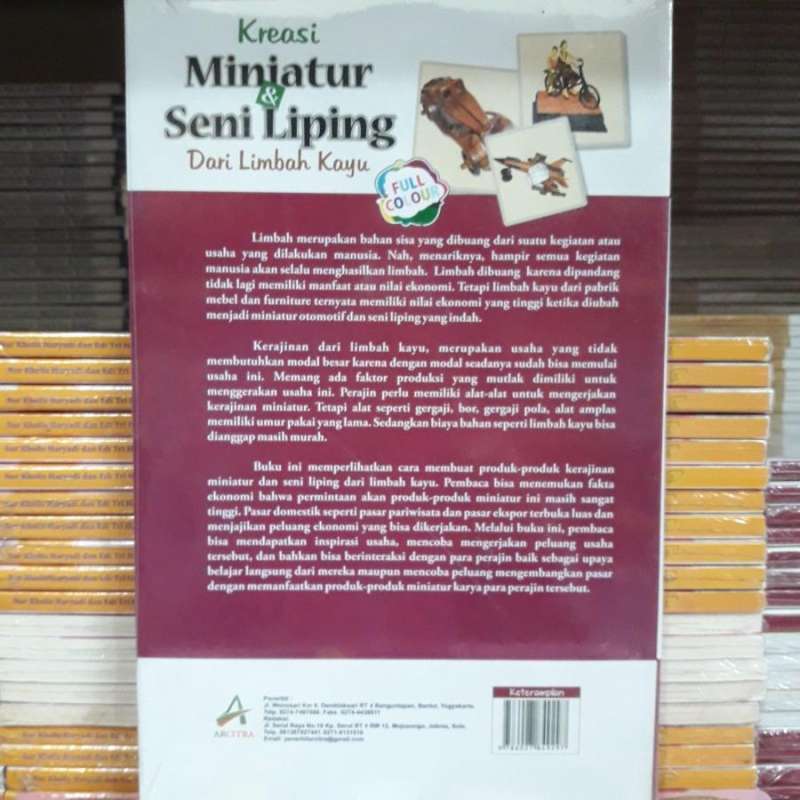 Jual Buku Kreasi Miniatur & Seni Liping Dari Limbah Kayu Di Seller ...