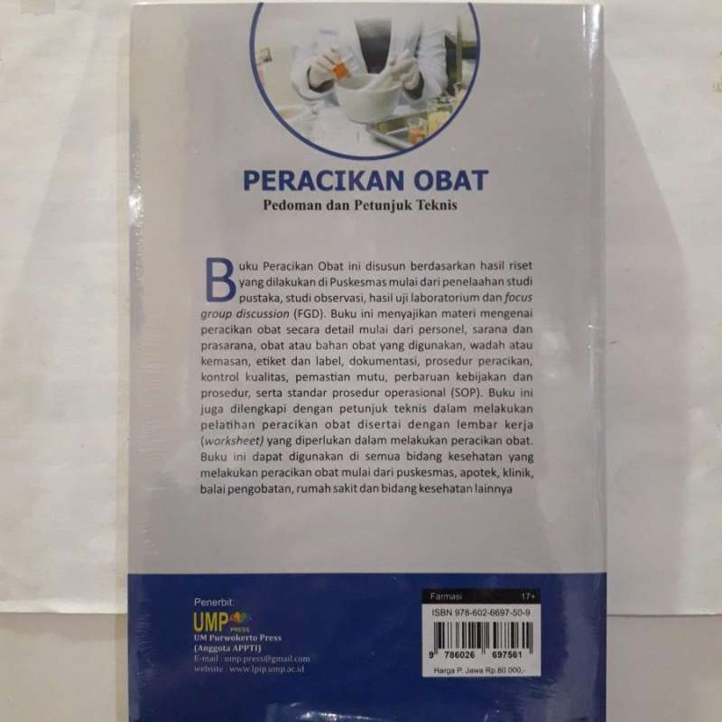 Jual Buku Peracikan Obat Pedoman Dan Petunjuk Teknis Di Seller Belik ...