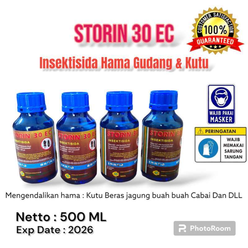 Promo Obat Stn 30 Ec Insektisida Hama Gudang Kutu Beras Buah Dll Diskon 23% Di Seller Devide ...