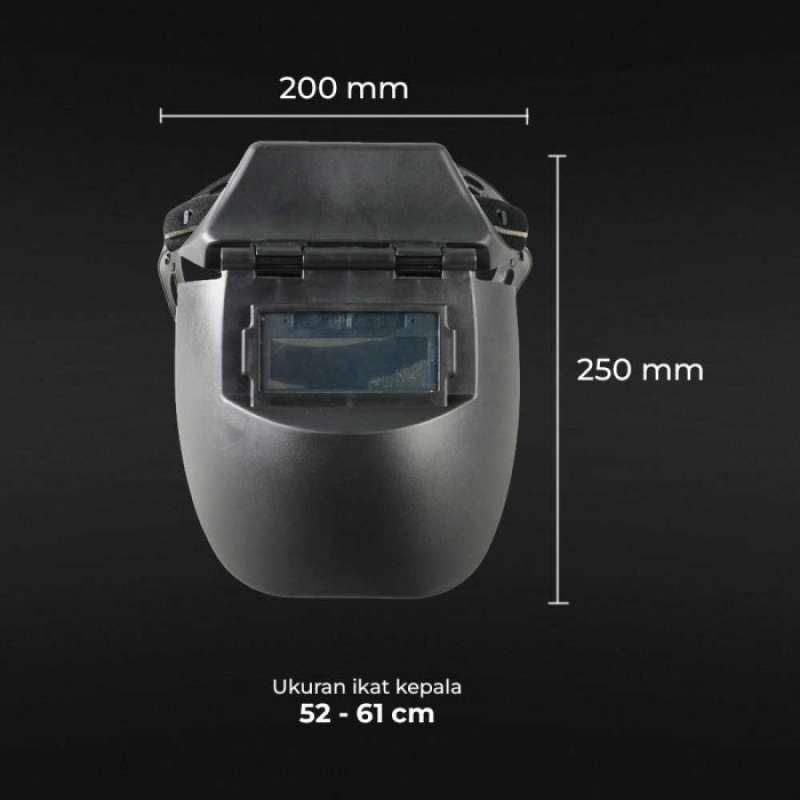 Promo Kedok Topeng Las Otomatis Auto Dark Helm Yz10 Diskon 23% Di ...