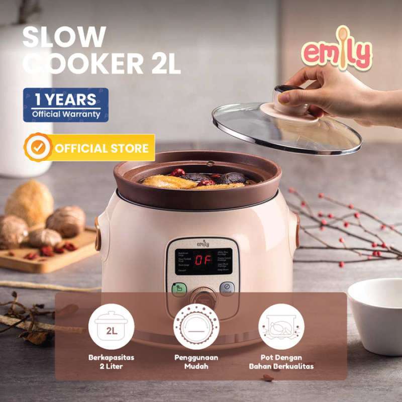 Promo Emily Slow Cooker Claypot 2l / Baby & Family Food Maker Diskon 13 ...