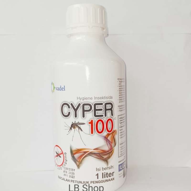 Promo Cyper 100 Ec Obat Fogging Pembasmi Nyamuk, Lalat, Kecoa Diskon 23% Di Seller Devide Store ...