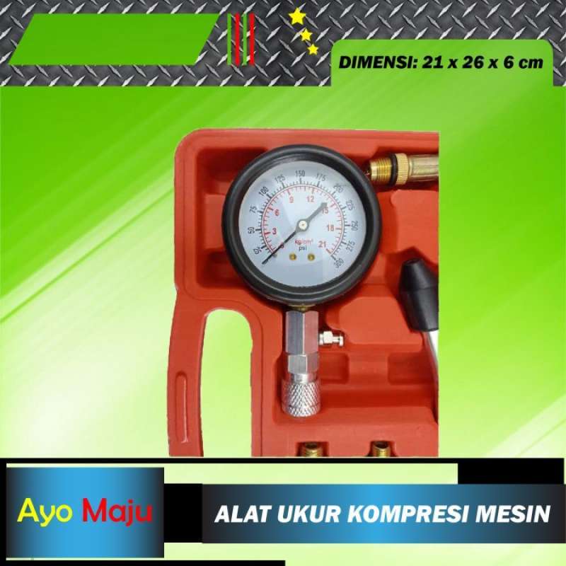 Promo Gasoline Pressure Tester Kit Alat Ukur Kompresi Mesin Diskon 23% ...