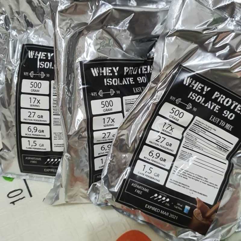 Promo Whey Protein Isolate 90 500 Gram Diskon 23% Di Seller Devide ...