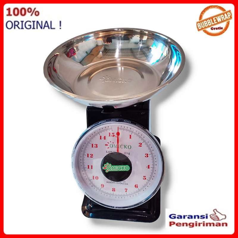 Promo Timbangan Duduk Timbangan Buah Timbangan Analog 5 10 15 20 Kg Omicko Baru Diskon 40% Di ...