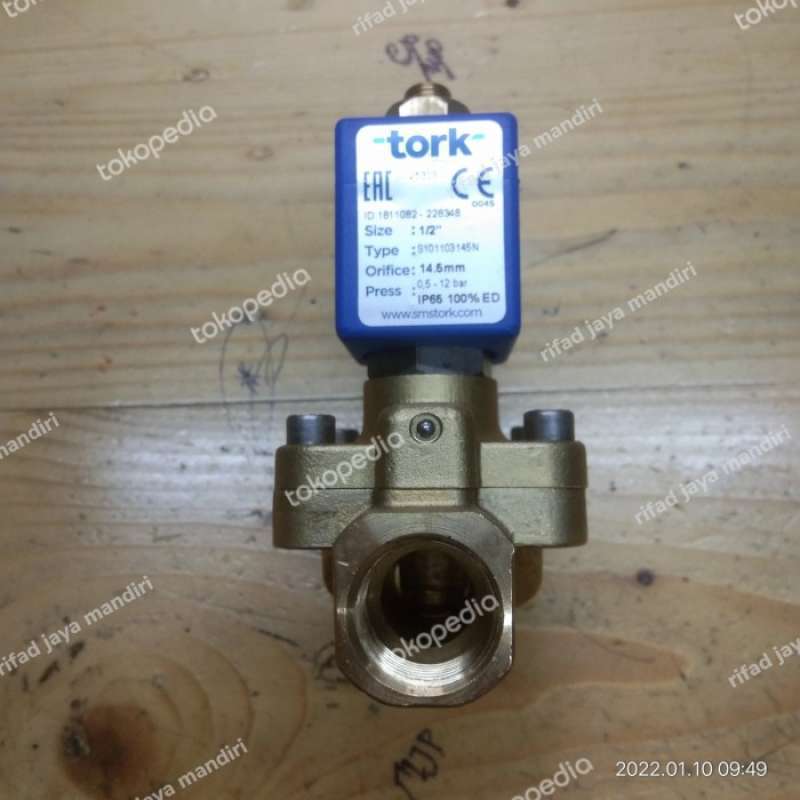 Promo Solenoid Valve Merk Tork Uk 1/2 Inci No Normaly Open Diskon 23% ...