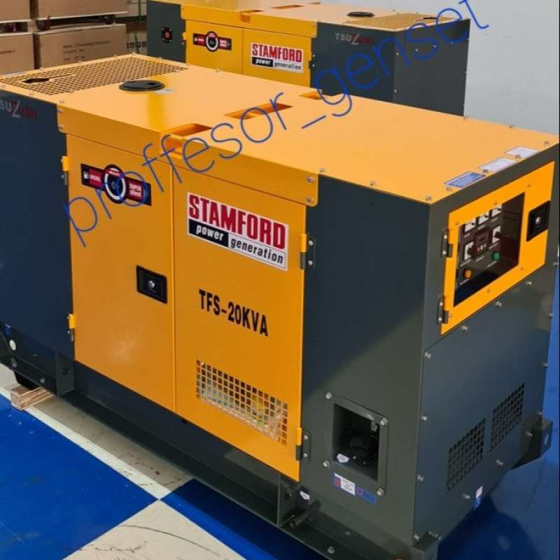 Promo Genset 20 Kva Tsuzumi Silent Type Tfs 20 Built Up 3 Phase Diskon ...