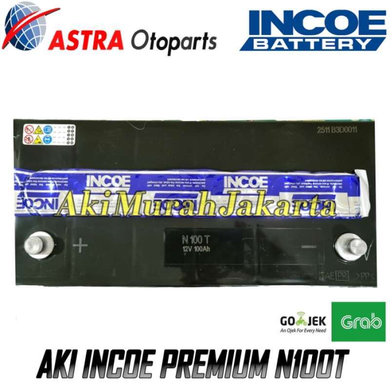 Promo Aki Incoe Premium Deep Cycle N100t 12v / 100ah Solar Panel / Ups ...
