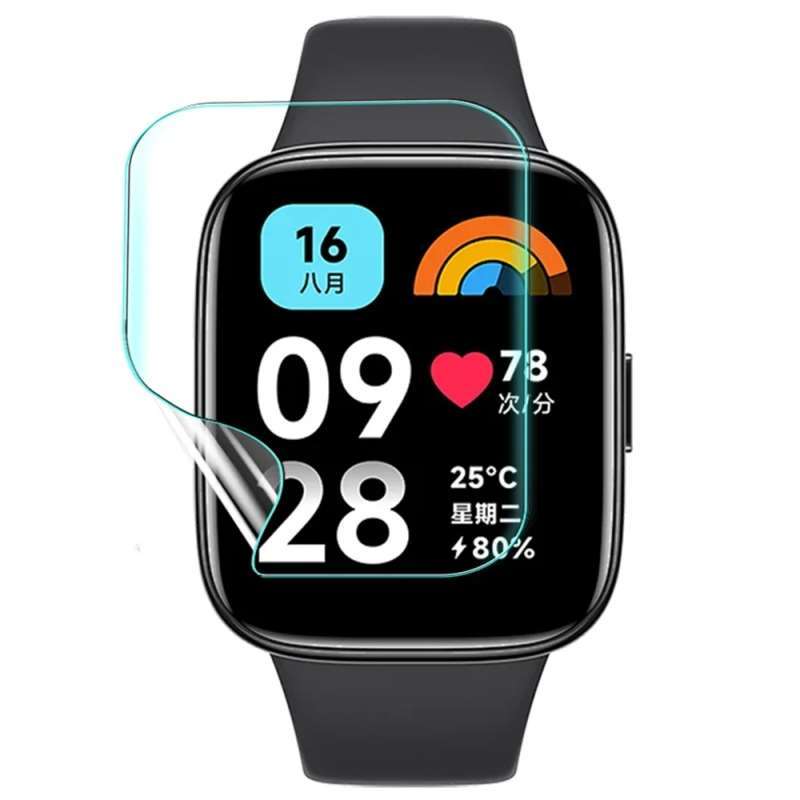 Jual Anti Gores Tpu (isi 2 Pc) For Redmi Watch 4 Screen Protector Hydrogel Layar Xiaomi Watch4 ...