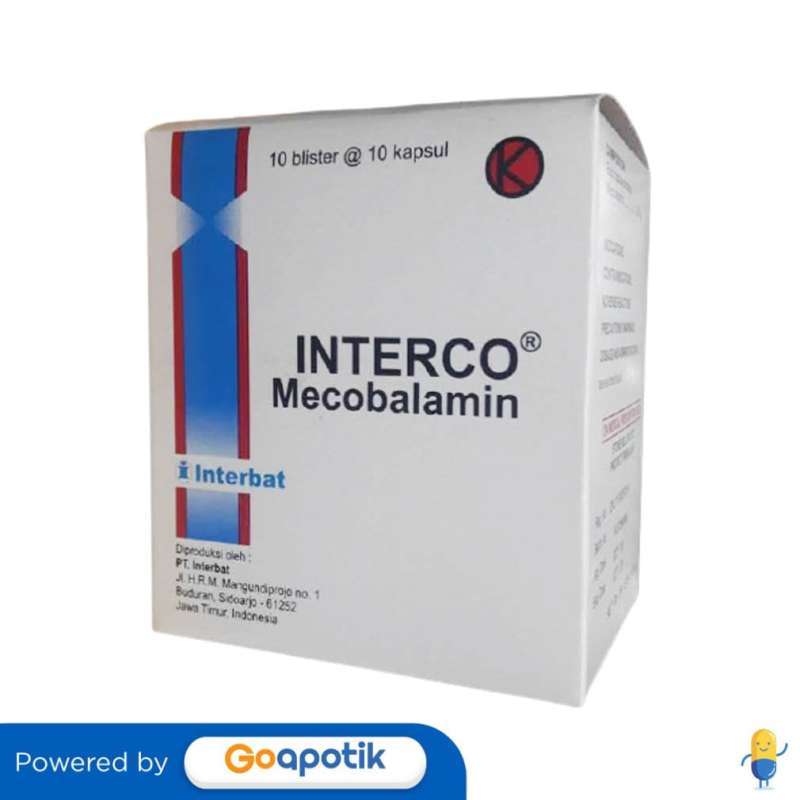 Jual Interco 500 Mcg Box 100 Kapsul Di Seller Apotek Arumi Shilla Farma ...