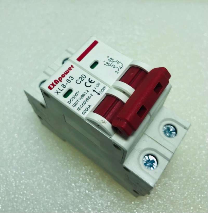 Promo Mcb Dc 2p 10a 500v Circuit Breaker Dc Solar Panel Pv 10a - 10a Berkualitas - 20a Diskon 6% ...