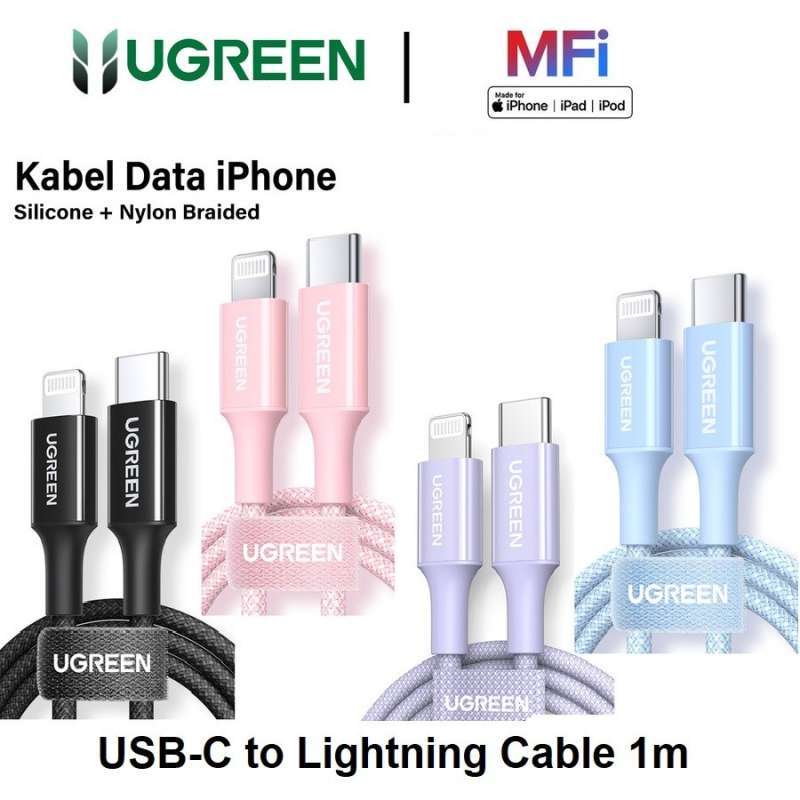 Jual Ugreen Kabel iPhone Mfi Type C To Lightning Fast Charging 90450/15195 Di Seller ...