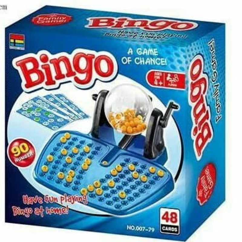 Promo Mainan Bingo Family Game 90 Number 48 Card Permainan Keluarga ...